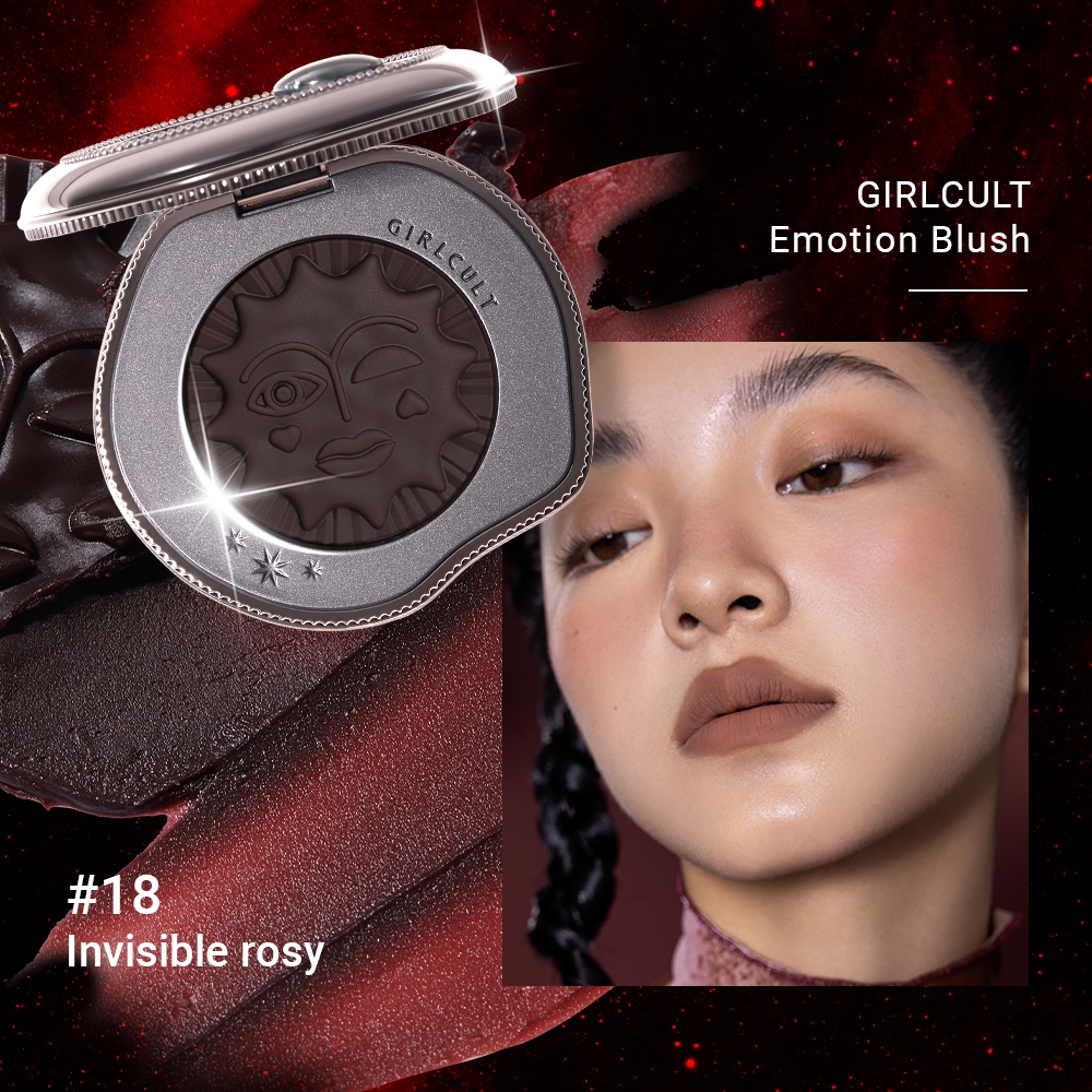 Girlcult Emo Blush Fine Shine Shrink Matte Mist Powder Blush | Shopee ...