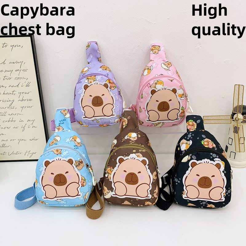 High Quality Capybara sling bag chest bag single shoulder bag capybara ...