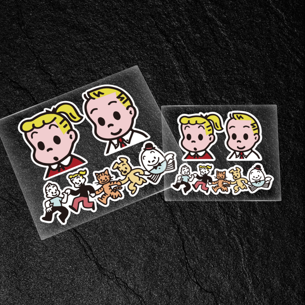 Humor Funny Car Stickers Harada Ji Cartoon Merchandise Reflective Car ...