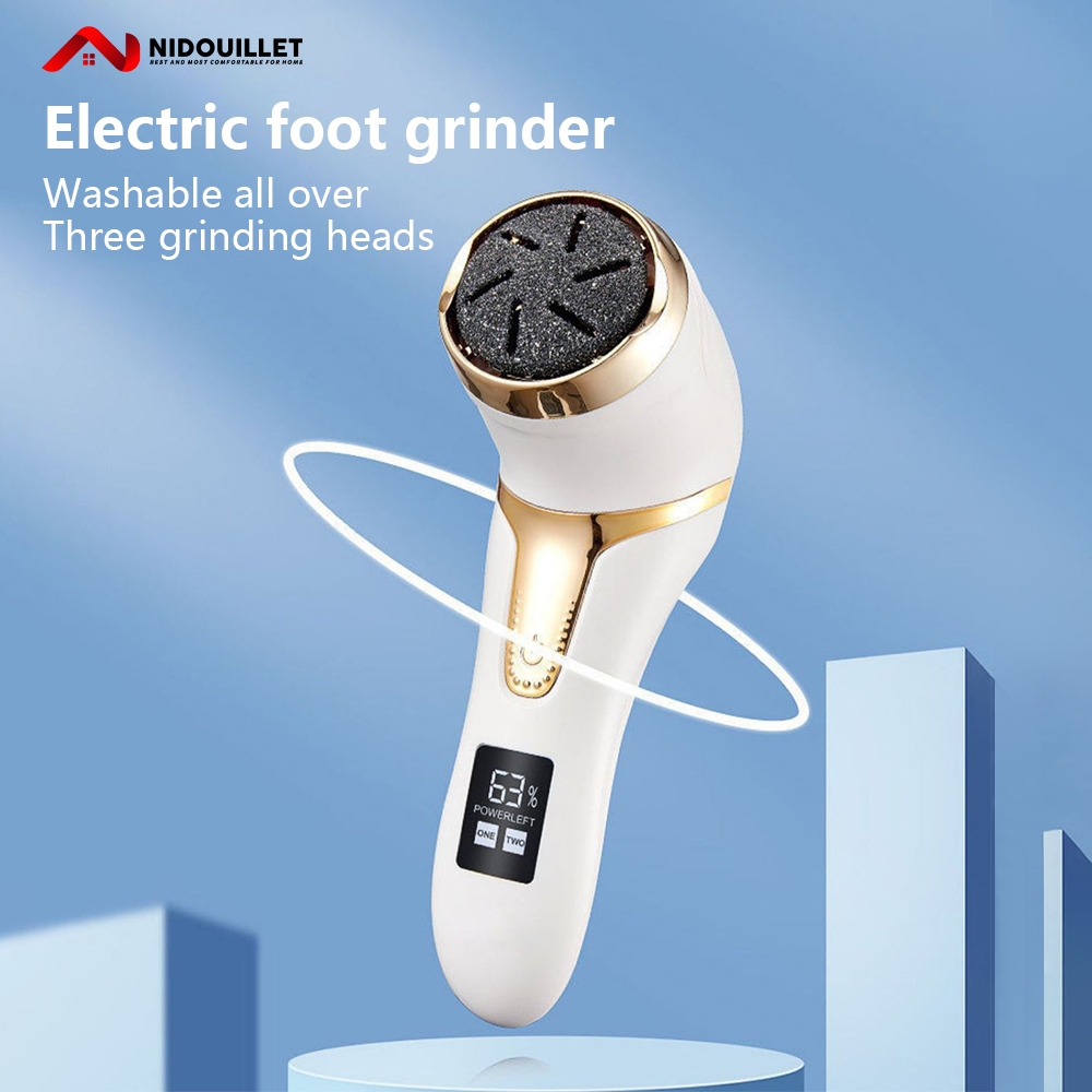 Nidouillet Portable Electric Foot Grinder Callus Remover Pedicure kit ...