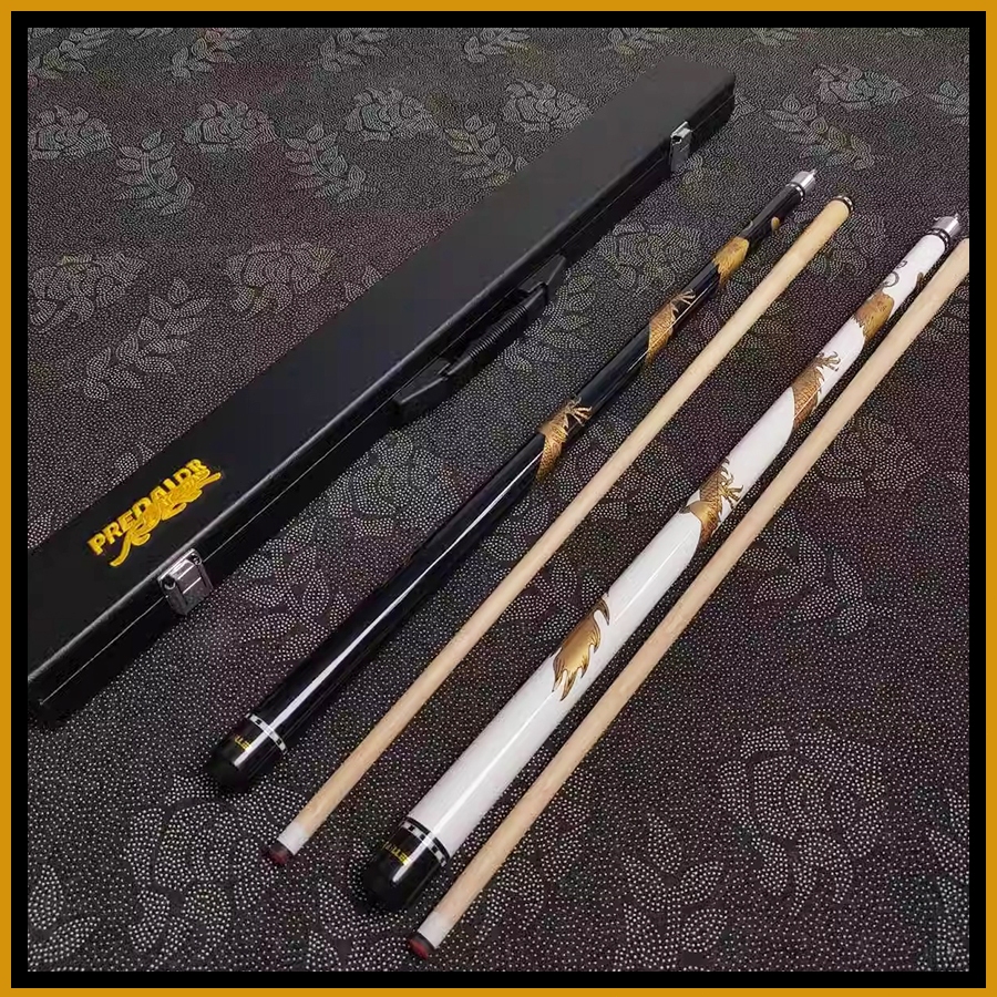 Billiard Cue High-Quality Composite Wood 1/2 split Pool Cue 8 ball 9 ...