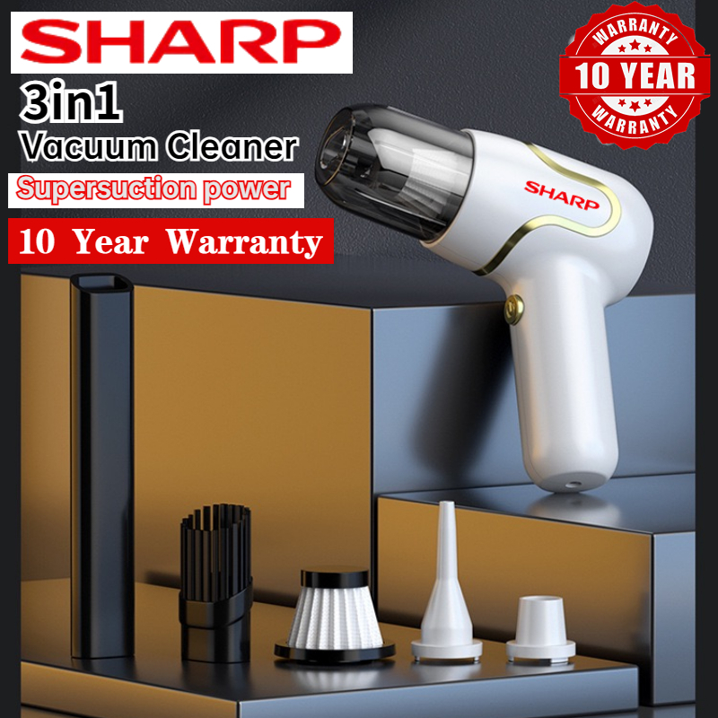(Malaysia stock) Sharp cordless vacuum cleaner mini car vacuum cleaner ...