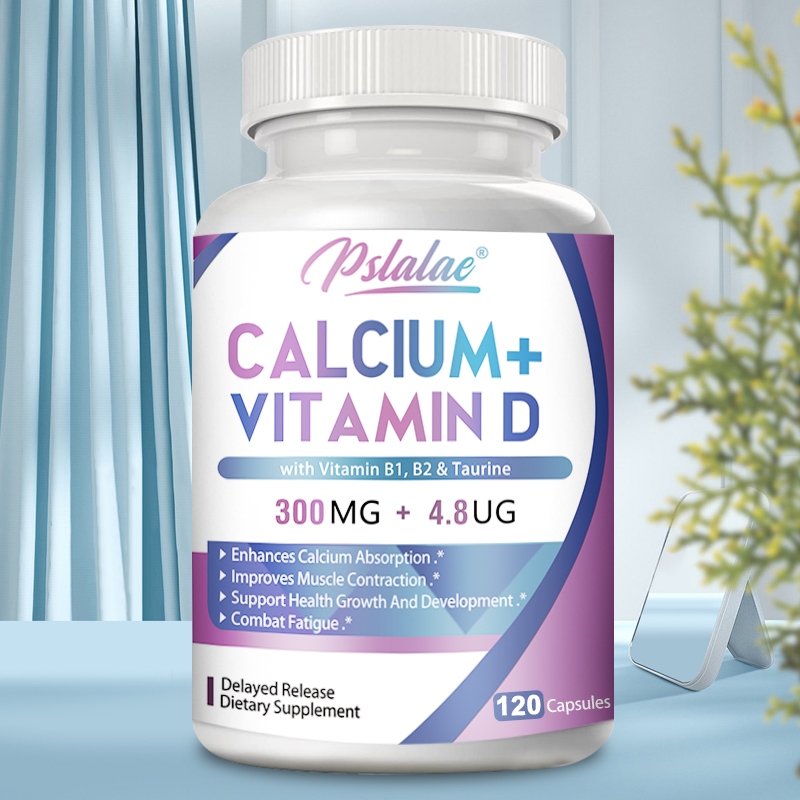 CALCIUM+ VITAMIN D, with Vitamins B1, B2 and Taurine, Enhances Calcium ...