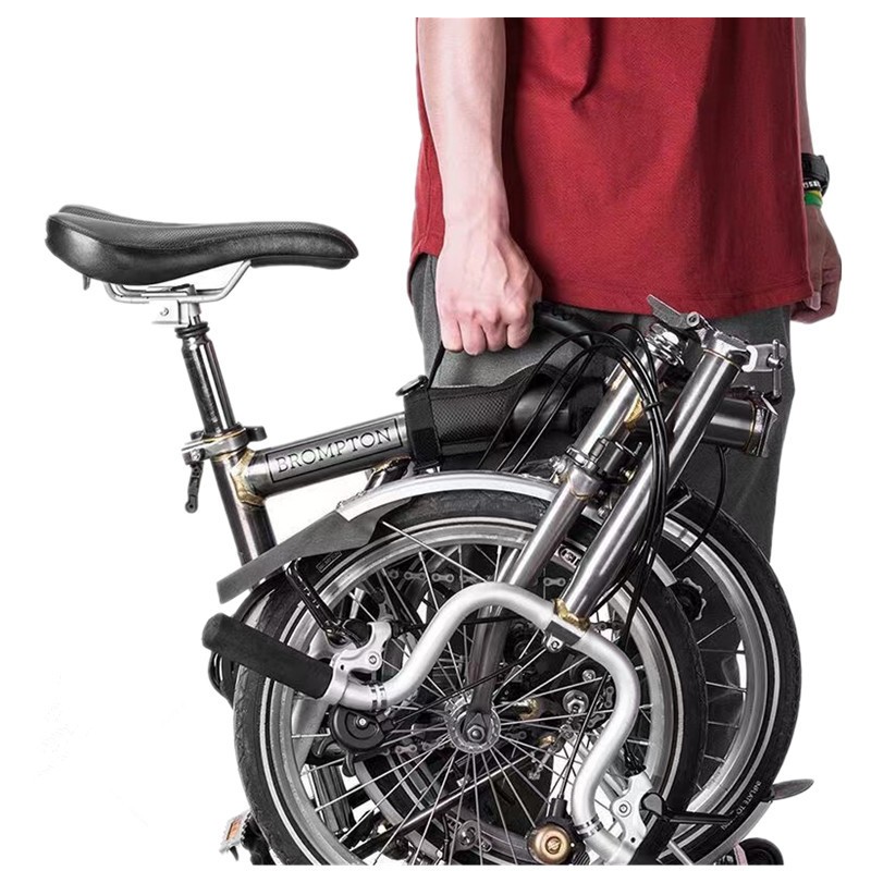 Folding Bicycle Carrier Handle Hand Grip For Brompton Cycling Bike ...