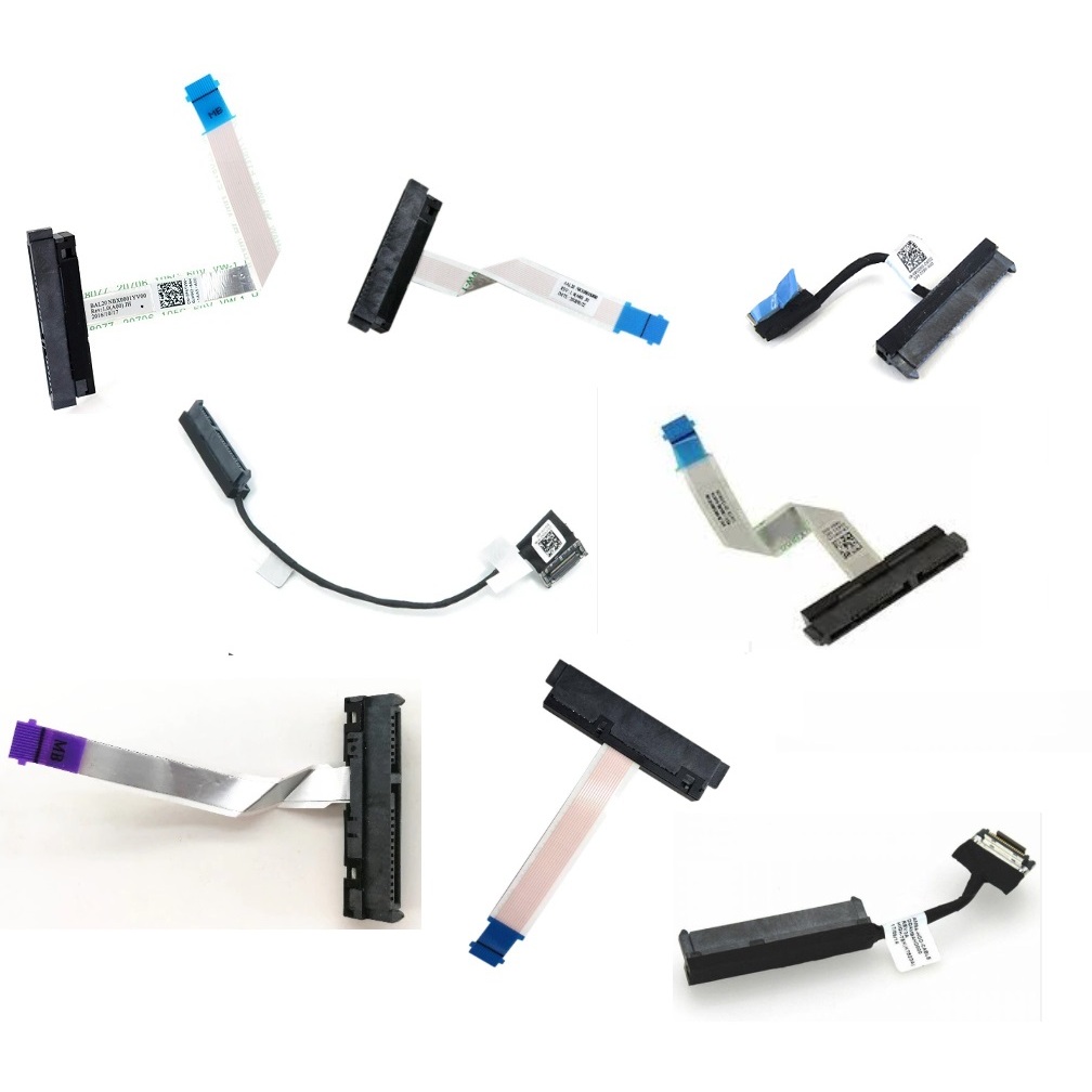 Various Types of SATA SSD HDD Cable Connector for Notebook Computer ...