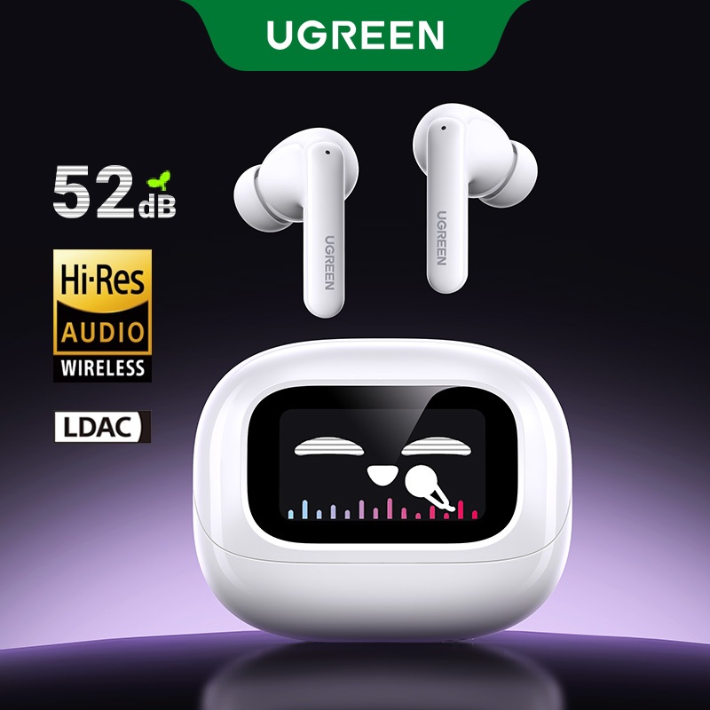 UGREEN EchoBuds Magic Hybrid Active Noise-Cancelling Earbuds Noise ...