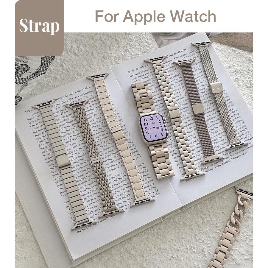 Ladies Starlight Color Series Metal Stainless Steel Strap Suitable for ...