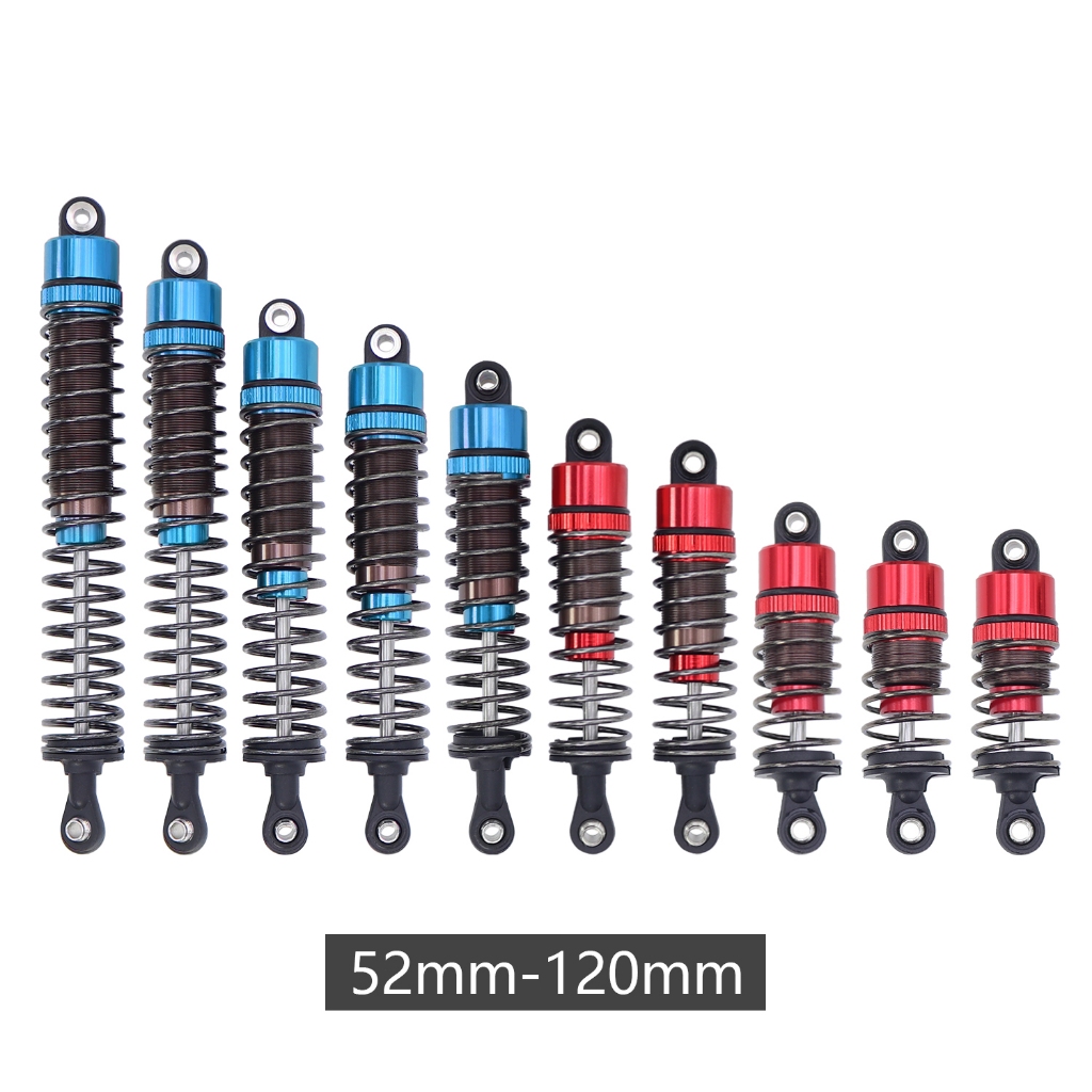 52mm-120mm Oil Filled Shock Absorber RC Damper For 1/10 RC Truggy Buggy On Road Touring Drift ...