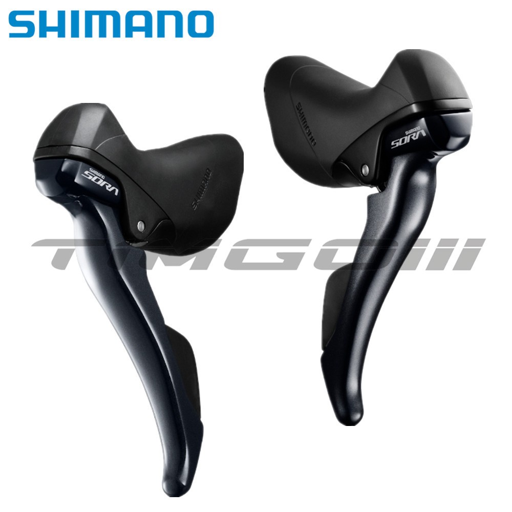 Shimano Sora ST-R3000 Road Bike 2×9 Speed STI Shifter Brake Lever Dual ...