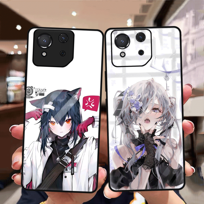 For Asus ROG 8 Case ROG8 Pro Tempered Glass Phone Case For Asus ROG 8 Pro ShockProof Cover For ...