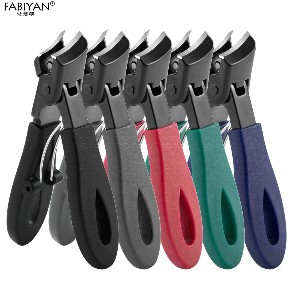 Oblique Nail Clippers Large Opening Nail Clipper Thick hard Nail Cutter ...