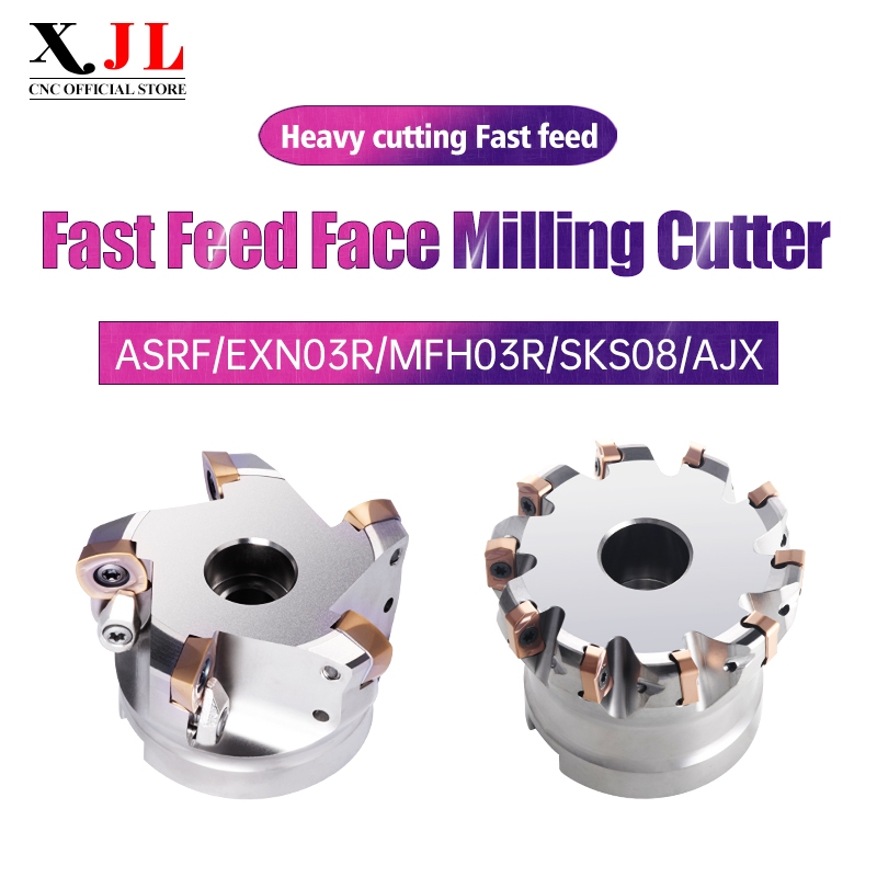 Fast Feed Face Milling Cutter Disc EXN03 Large Feed Open coarse ...