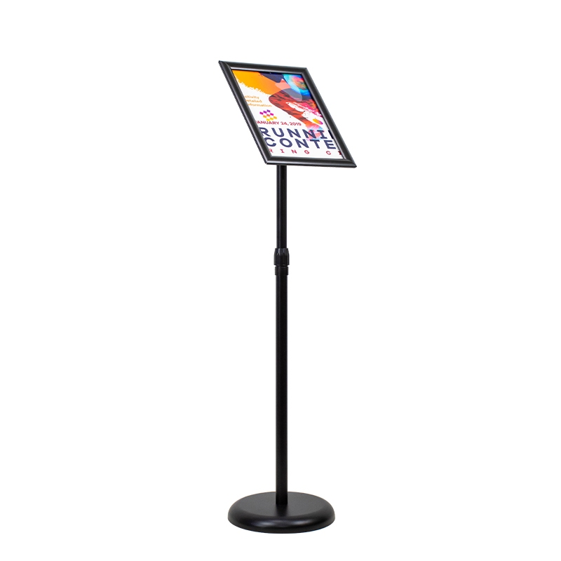 creative menu holders menu stand a4 poster display floor stand round ...