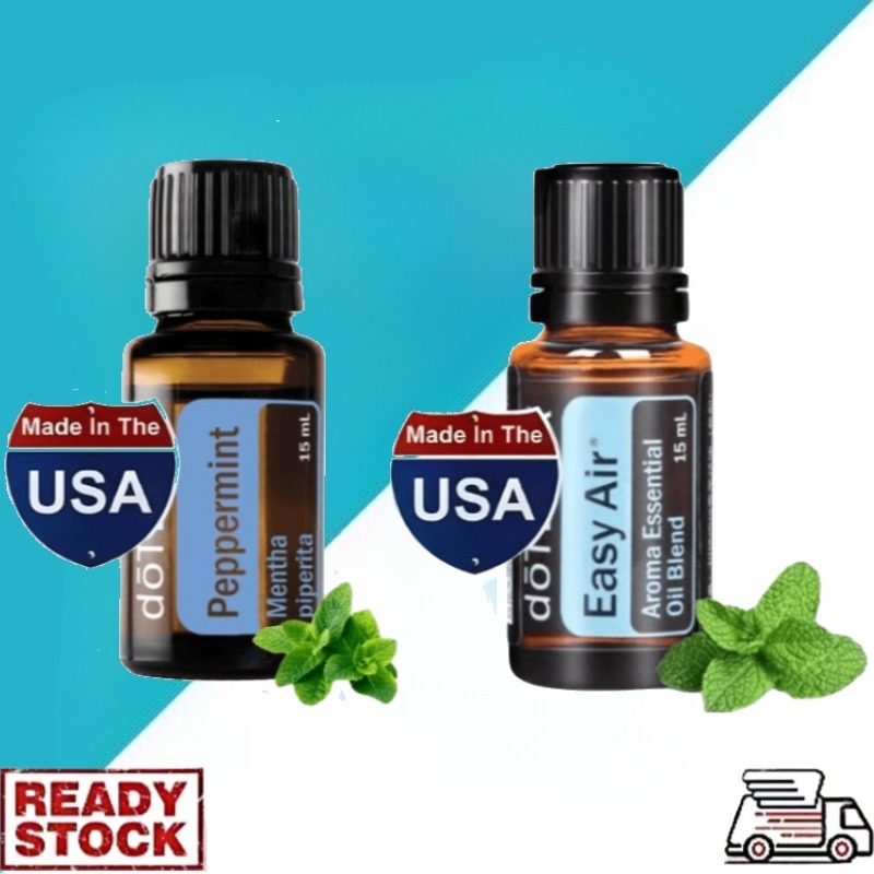 EXP2028 doTERRA Peppermint/Easy Air Pure Essential Oil 15ML｜READY STOCK ...