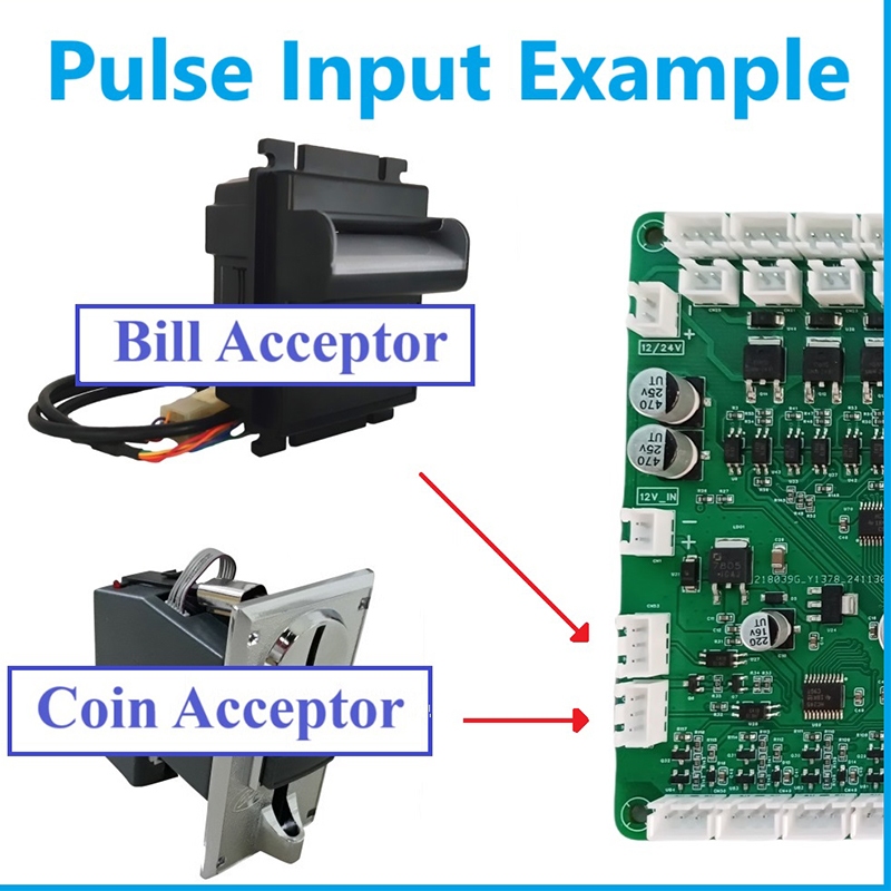 Sensor Pulse Control Multi Channel Control Board PCB for Vending ...