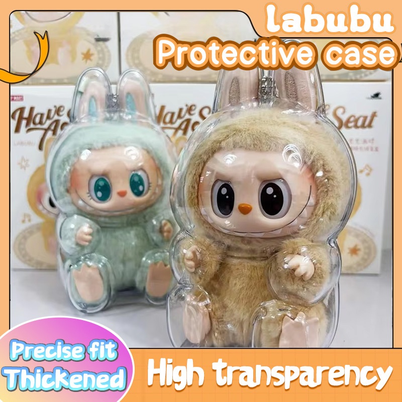 Cartoon Labubu case V1 V2 Cover Cute Labubu Casing Cotton Doll ...