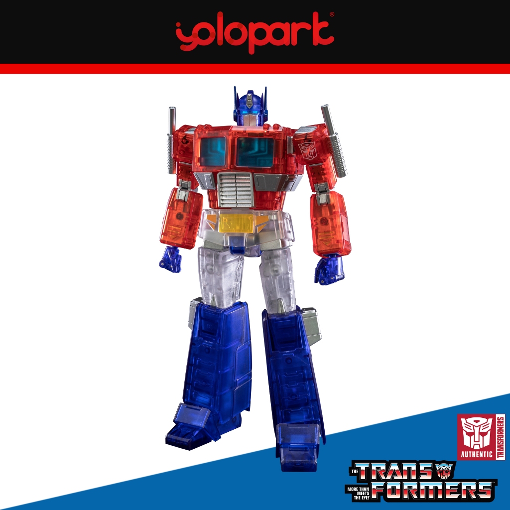 YOLOPARK AMK PRO Series Transformers G1 Optimus Prime (Transparent ...