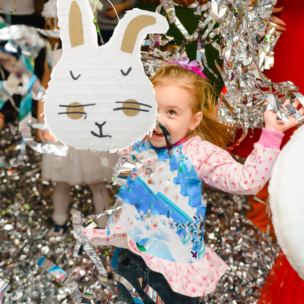 [Ready Stock] Easter Hanging Paper Pinata Birthday Party Paper Bunny ...