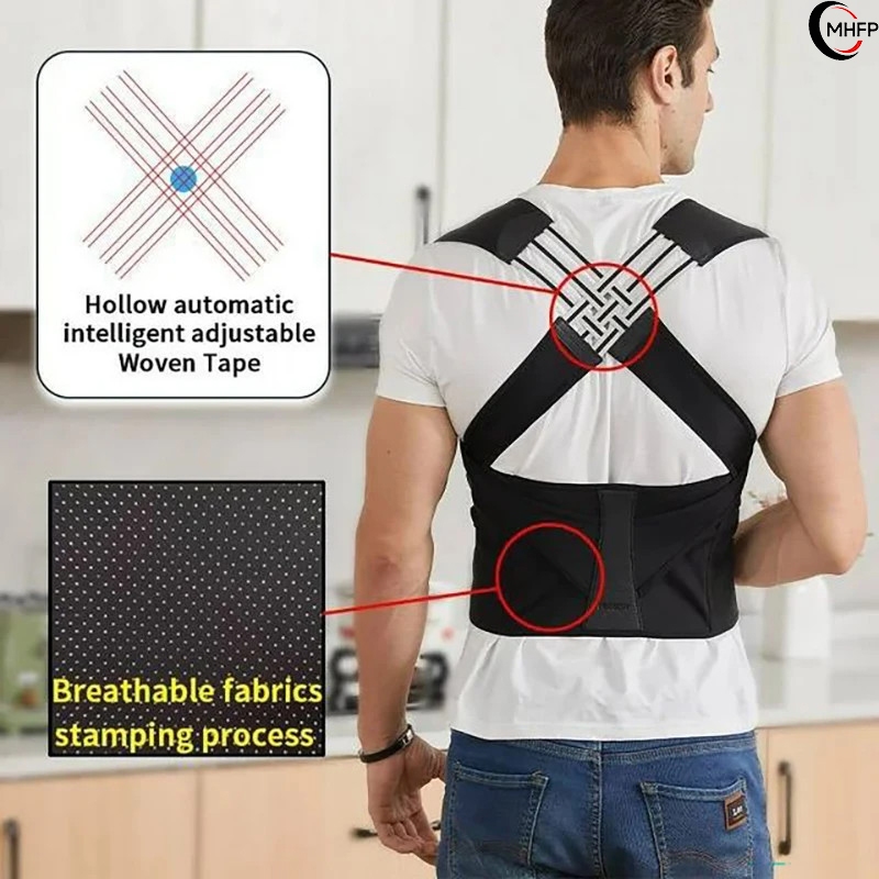 Back posture corrector,back bone support, spine support, back bone ...