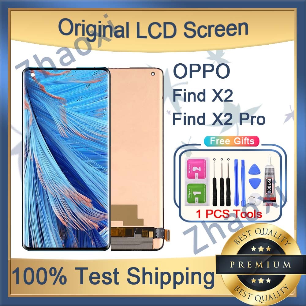 Original AMOLED OPPO Find X2 5G Find X2 Pro 5G LCD Screen Replacement | Shopee Malaysia