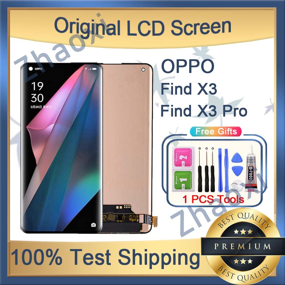 Original AMOLED OPPO Find X3 5G Find X3 Pro 5G LCD Screen Replacement | Shopee Malaysia