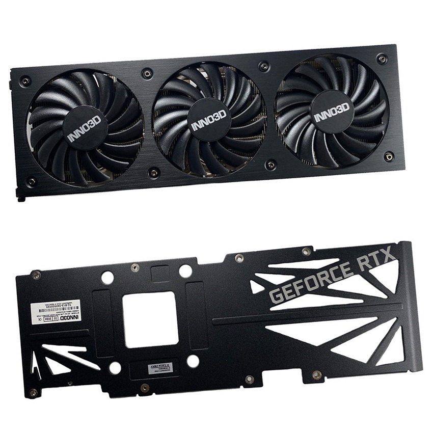 Heatsink with Backplate Replacement Parts for INNO3D RTX3080 3080ti X3 ...