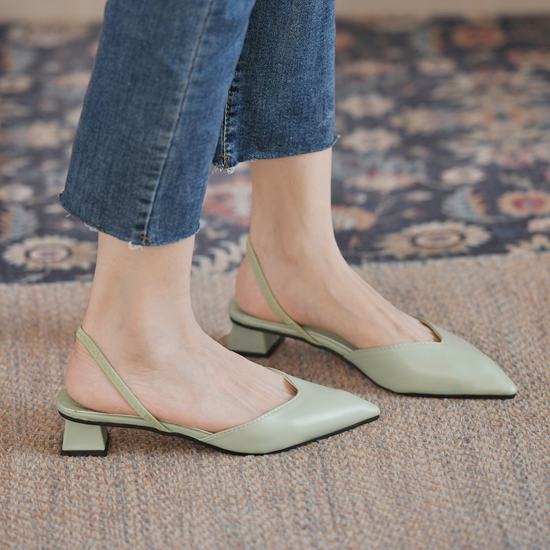 Women's Open Toe High Heels Elegant Pointed Toe High Heels Girls Daily ...