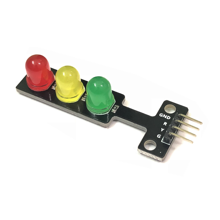 Electronic Building Blocks LED Traffic Signal Light Luminous Module 5V ...