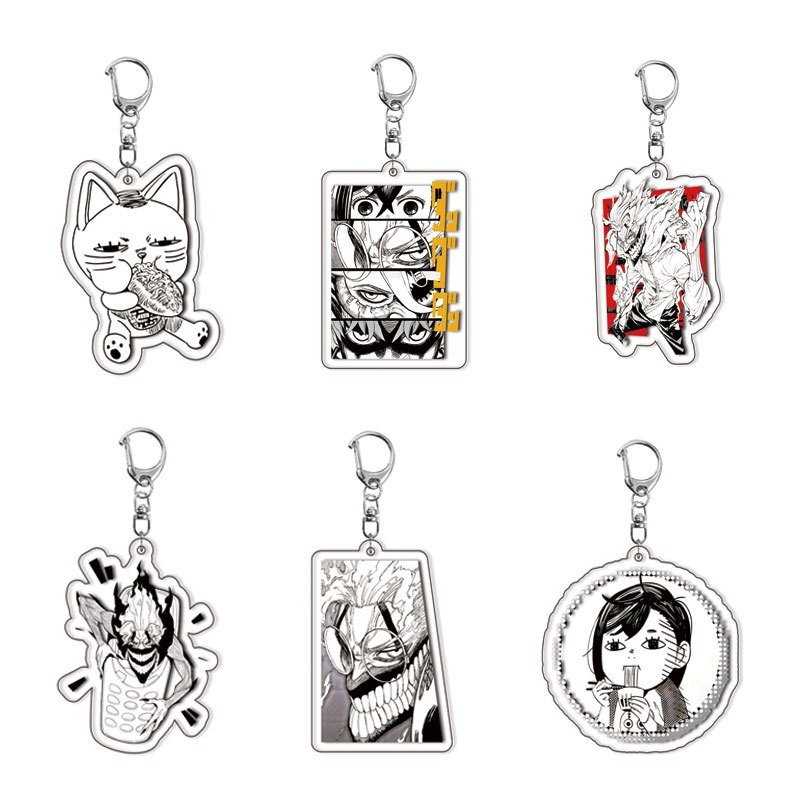 Anime Dandadan Momo Ayase Jiji Ken Takakura Okarun Acrylic Pendant ...