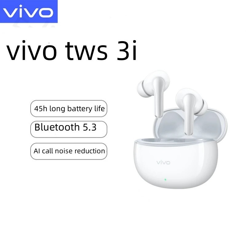 vivo TWS 3i true wireless Bluetooth headset AI call noise reduction long battery life | Shopee ...