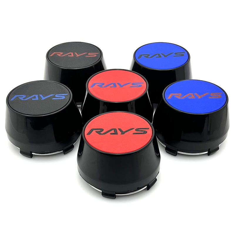 4PCS Solid Durable 60mm Rays Wheel Center Cap Volk Racing TE37 CE28 ...