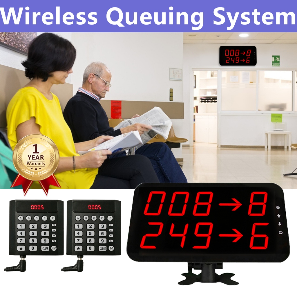 Wireless Queue Call Number System Priority Numberer Machine for Office ...