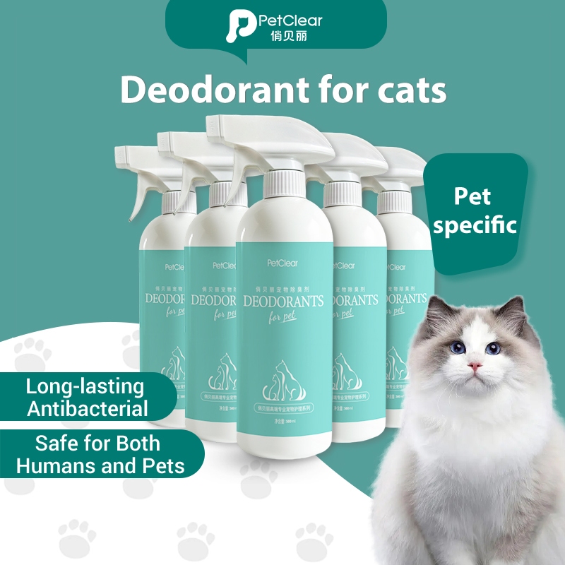 Petclear Pet Deodorant Spray (500ml) Licking harmlessFast long-lasting ...