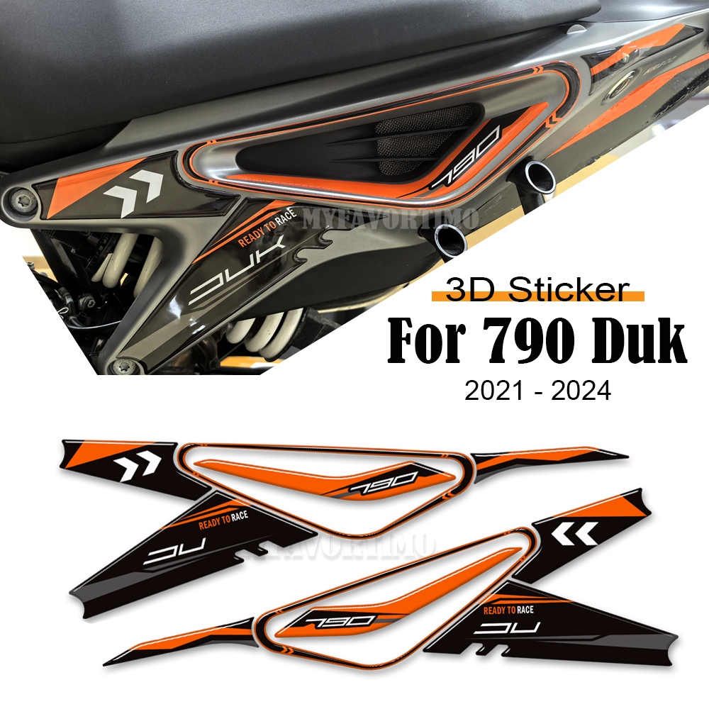 For Duke 790 2021 2022 2023 2024 Motorcycle Wheel Stickers Rim Strips ...