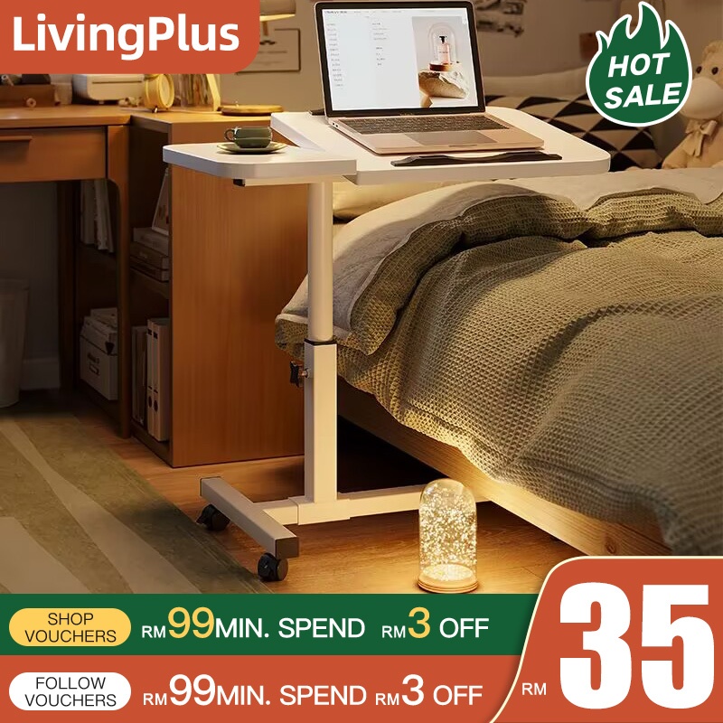 Bedside Table Bedroom Table Laptop Lifting Table Adjustable Foldable ...