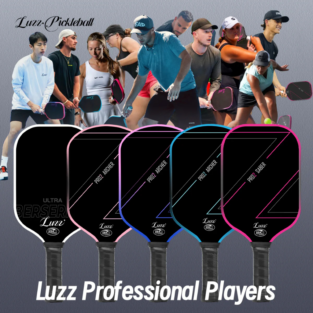 Luzz Pickleball Paddle Pro 2nd Generation Paddle (16mm) | Shopee Malaysia