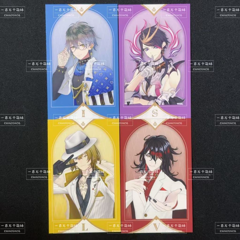 【CHAOS】Luxiem 3rd Anniversary Snapshot Card Badge Nijisanji Official ...