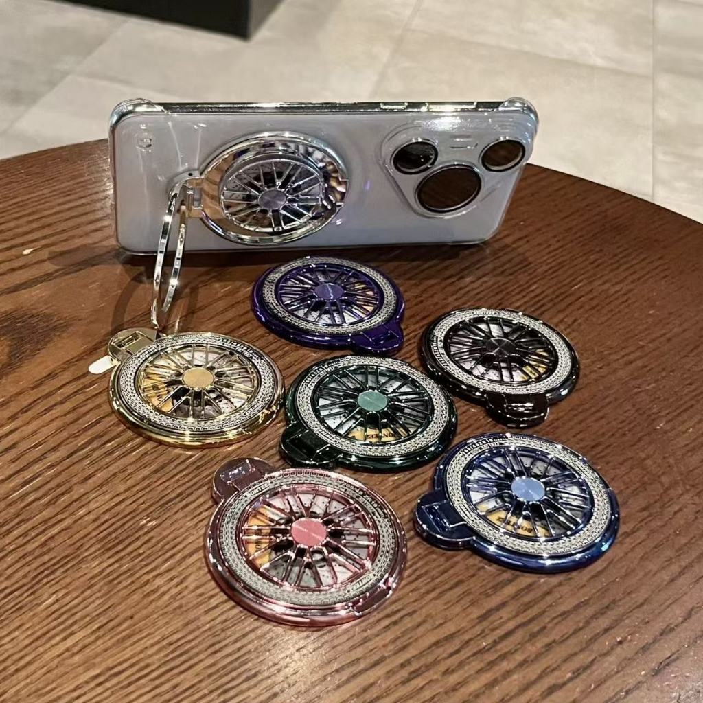 New Decompression Magnetic Rotary Gyro Phone Holder With Creative ...