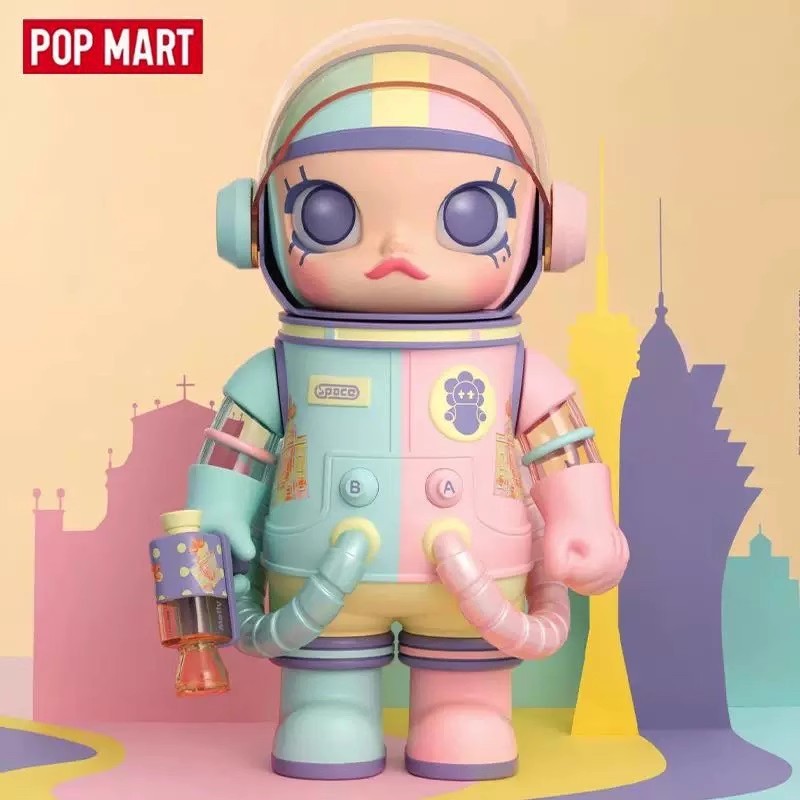 Popmart MEGA SPACE MOLLY 100% Honey Sweetie Macau Limited Edition ...