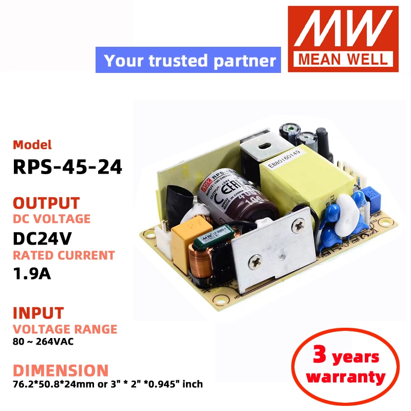 MEAN WELL RPS-45-24 RPS-45-12 RPS-45-5 RPS-45-48 RPS-45-15 Meanwell ...
