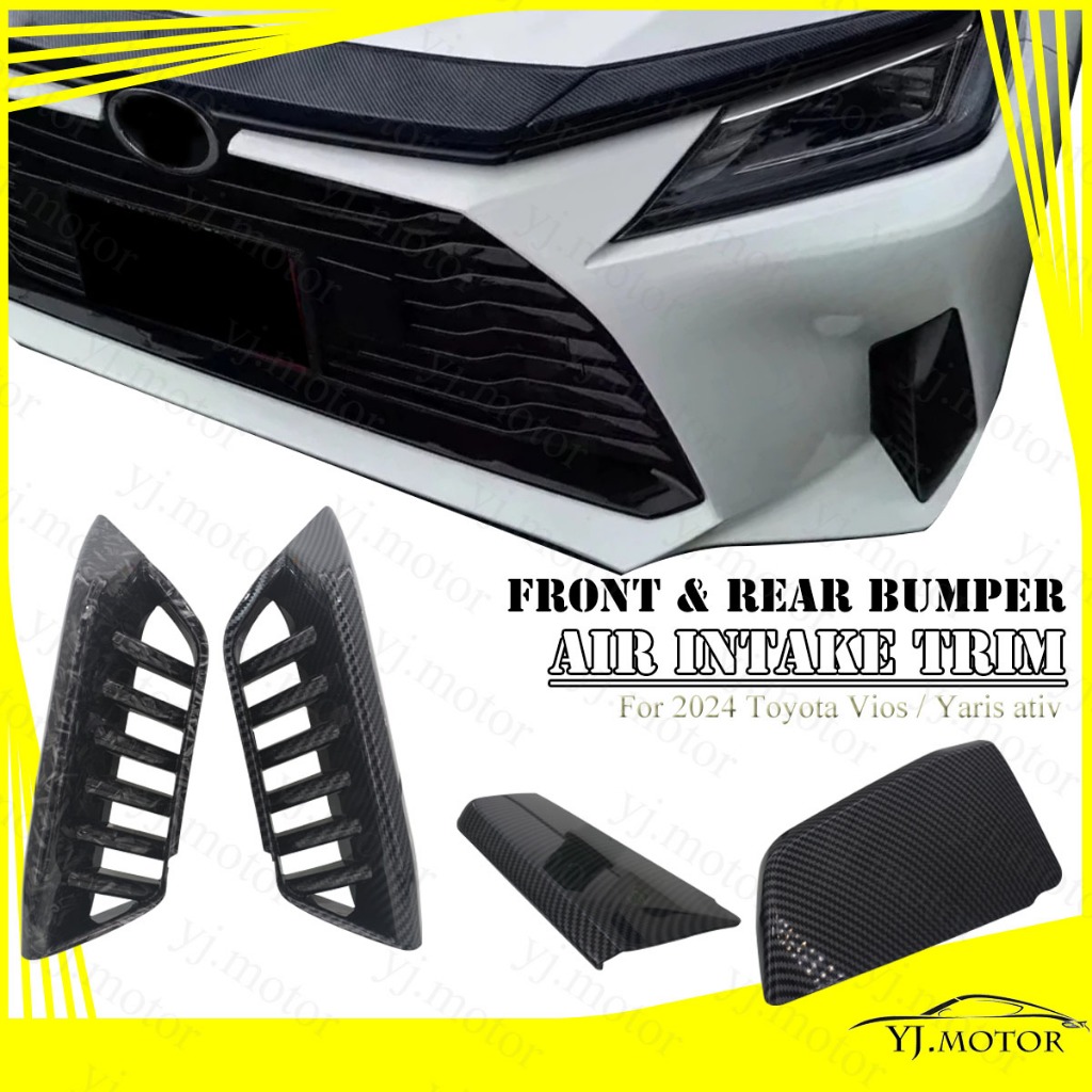 For 2023 - 2024 Toyota Vios / Yaris ativ Front Bumper Air Intake Cover ...
