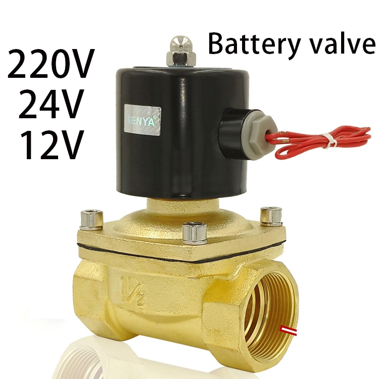 2W Model： DN25/32/40/50 Electric Solenoid Valve for Water Air Oil Gas ...