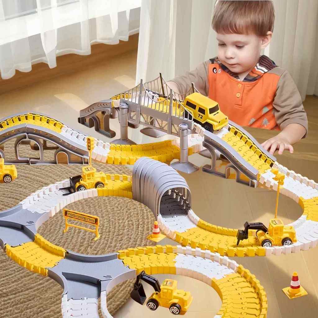 Children's Variety Track Electric Car Small Train Toy Car Boys Boys ...