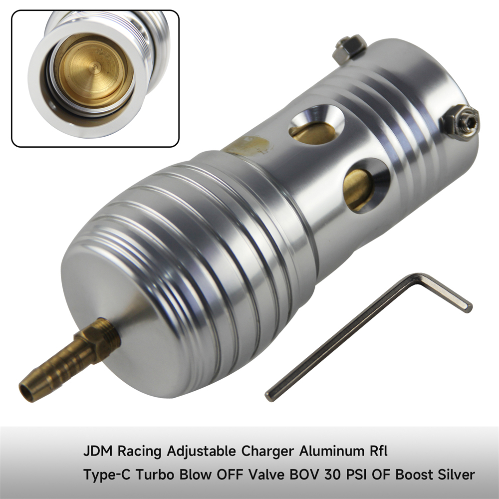 Adjustable Charger Aluminum Rfl Type-C Turbo Blow OFF Valve BOV 30 PSI ...