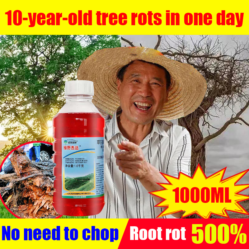 1 drop kills a century-old tree ! 1000ml ultra-concentrated formula ...