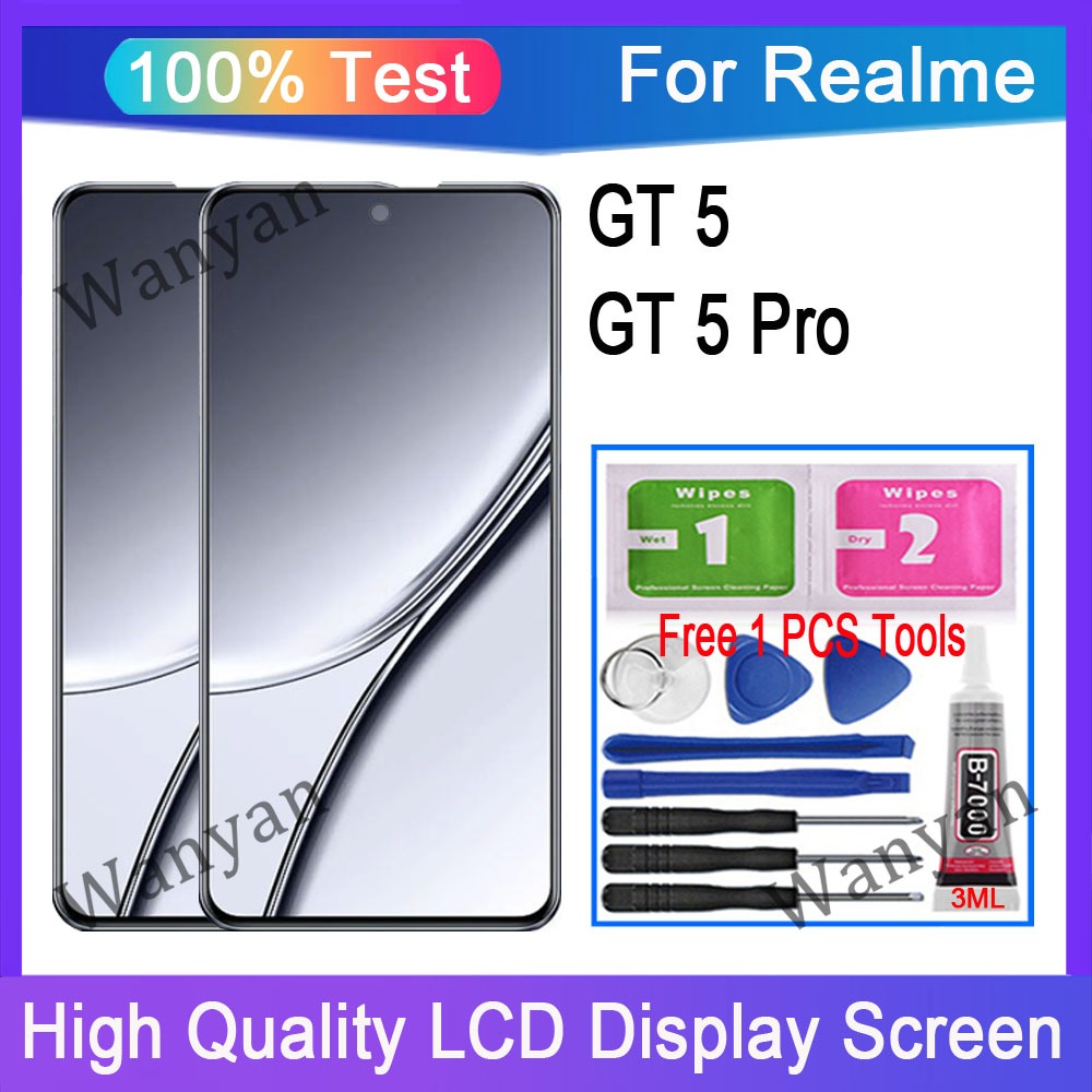 Original AMOLED Realme GT 5 GT 5 Pro LCD Display Touch Screen Replacement | Shopee Malaysia