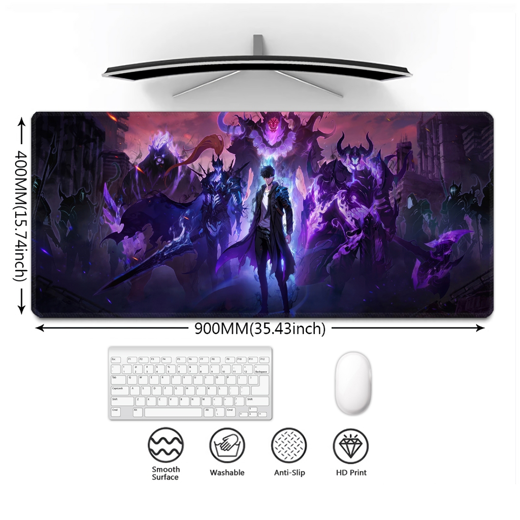 Mouse Pad Gaming Desk Mat Solo Leveling Part 2 Arise from the Shadow ...