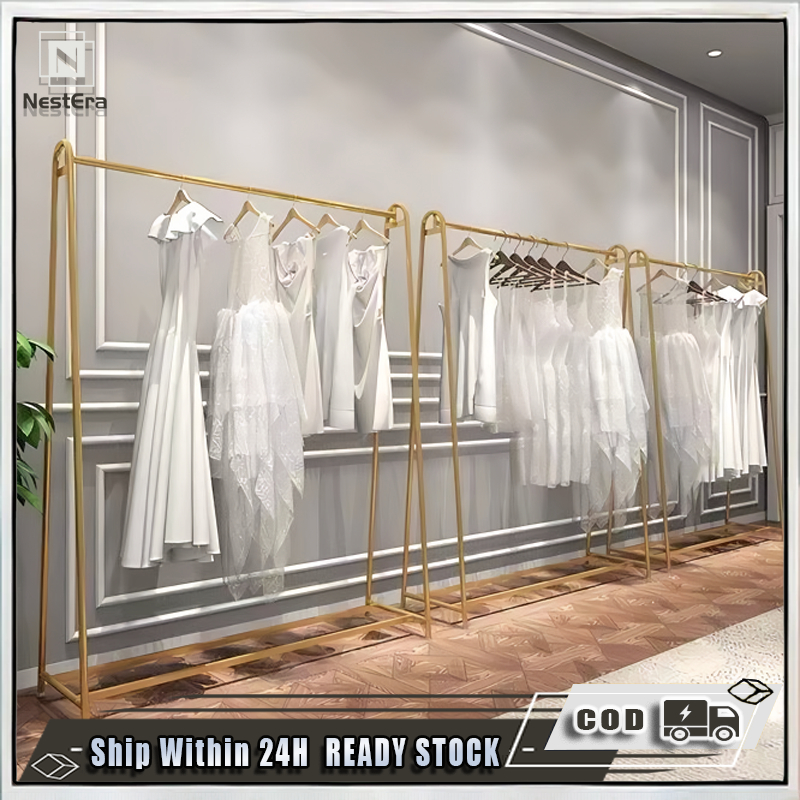 Penyangkut Baju Rak Baju Hanger Ampaian Clothes Rack Wedding Dress Shop ...