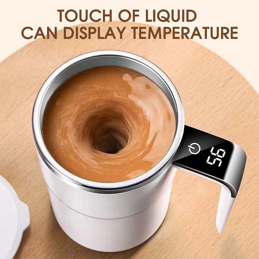 Rechargeable self stirring coffee cup, self stirring coffee cup with ...