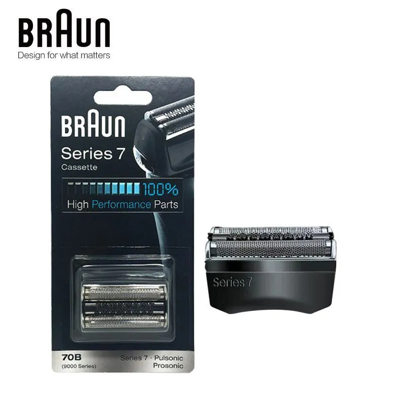 Braun 70B Shaver Blade Replacement Cassette Razor Head for Braun Series ...